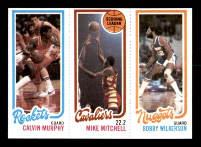 1980 Topps Basketball #116 Murphy Mitchell Wilkerson EX/MT *e14 | eBay