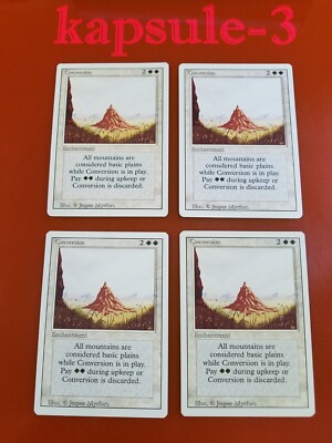 4x Conversion | Revised | MTG Magic The Gathering Cards | eBay
