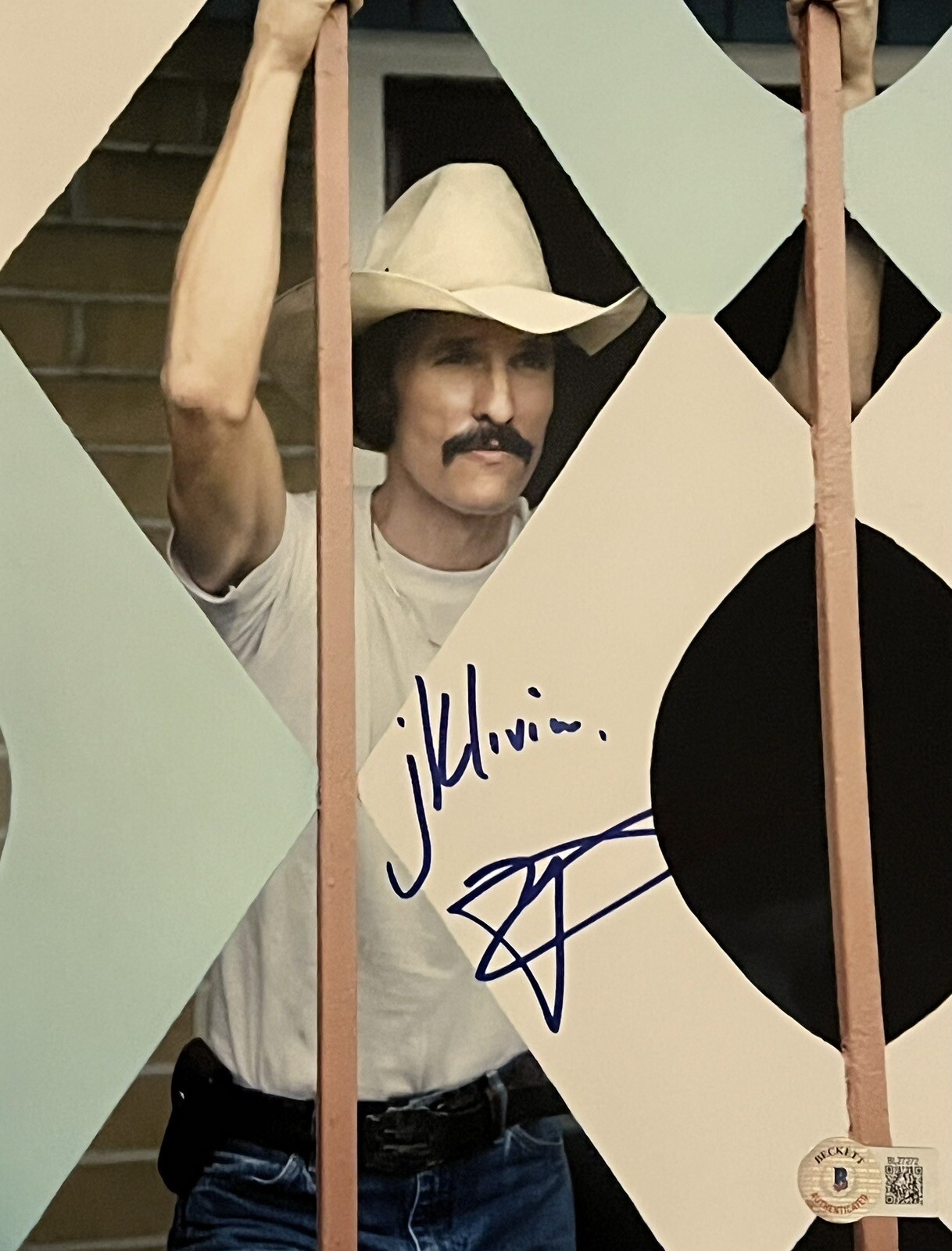Matthew McConaughey Dallas Buyers Club Signed 8x10 Photo BAS COA ...