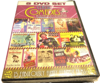 Classic Comedies From Hollywoods Golden Age - DVD - New Sealed ...
