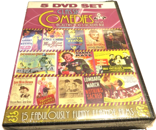 Classic Comedies From Hollywoods Golden Age - DVD - New Sealed ...
