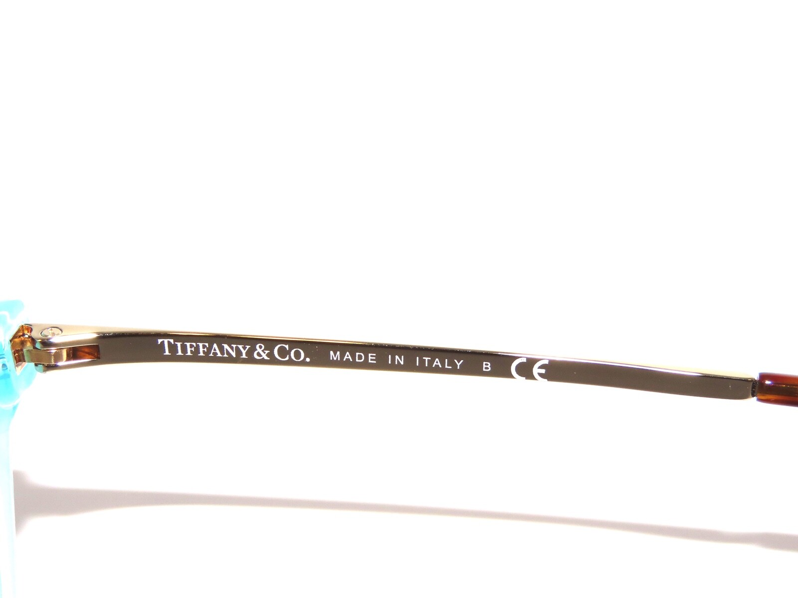Tiffany & Co Frame 2186F 8275 52 Havana On Crystal Blue 2186 Eyeglasses ...