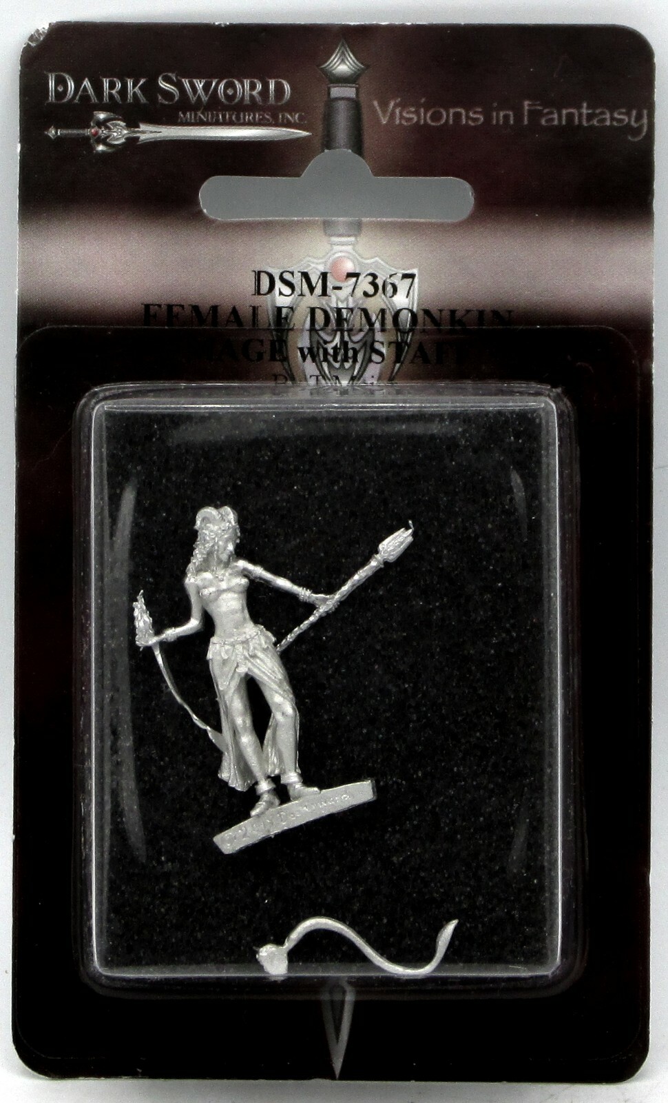 Dark Sword DSM-7367 Female Demonkin Mage with Staff (Tom Meier ...