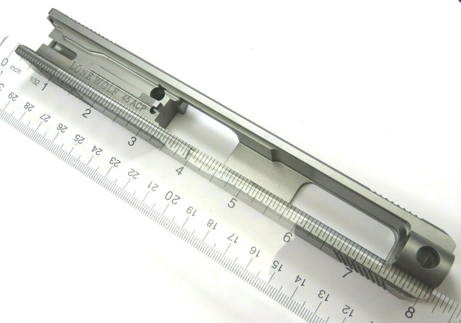 Lone Wolf .45 ACP Matte Stainless Ported Slide for Glock 21 Tactical ...