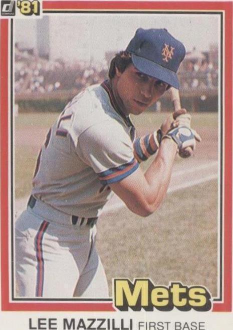 1981 Donruss - Lee Mazzilli #34 for sale online | eBay
