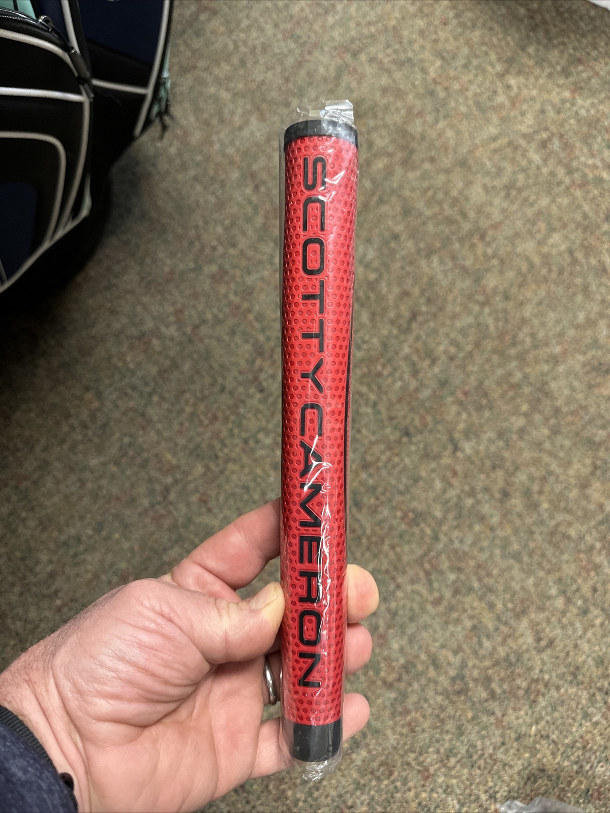Scotty Cameron Oversize Matador Putter Grip Red w/ Black lettering NEW ...