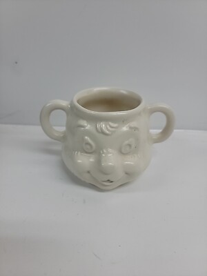 Pfaltzgraff Pottery Baby Bear Mug Cup Two Handled EUC | eBay