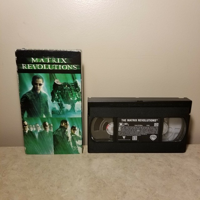 The Matrix Revolutions (VHS, 2004) for sale online | eBay