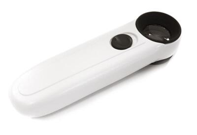 Handheld 40x Magnifier 21mm w/ Twin LED for RC Model | eBay