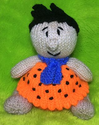 KNITTING PATTERN - Fred Flintstone inspired choc orange cover /16cms ...
