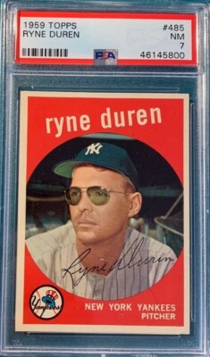 1959 Topps Baseball #485 Ryne Duren PSA 7 | eBay