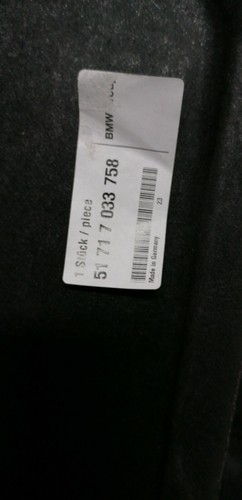 51717033758 Rivestimento sottoscocca, destro -ORIGINALE- BMW 5' E60 ...