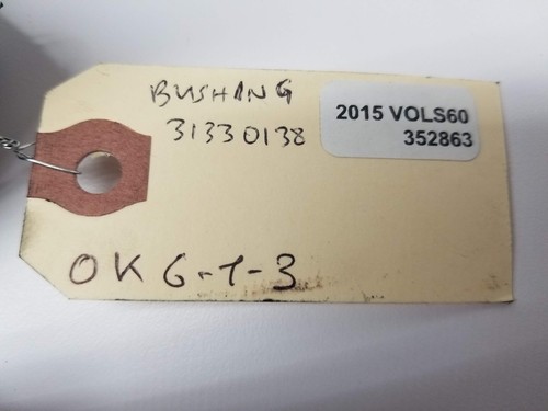 15-17 VOLVO S60 ENGINE MOUNT SUPPORT LEFT NEAR SIDE 31330138 Used OEM ...