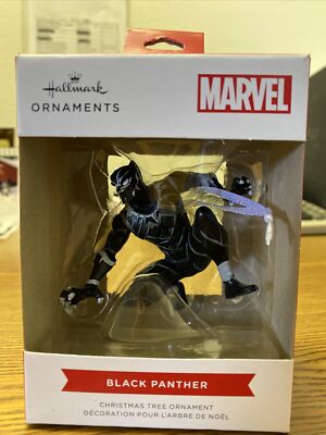 HALLMARK 2021 MARVEL BLACK PANTHER CHRISTMAS TREE ORNAMENT BRAND NEW | eBay
