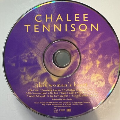 Chanlee Tennisson This Woman's Heart CD Disc Only | eBay