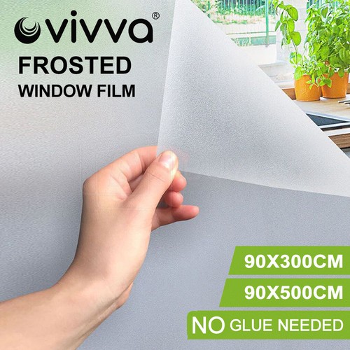 3/5M Sand Blast Clear Privacy Frosted Frosting Windows Glass Film ...