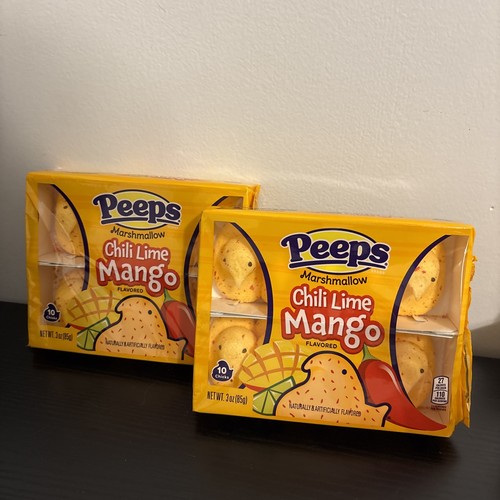 PEEPS Chile Lime Mango Limited Edition 2-Pack (20 Chicks) BB 09/26 | eBay