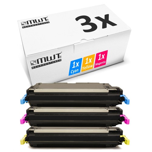 3x MWT Toner for HP Color LaserJet 4600-DN 4650-HDN 4650-DN 4600-HDN ...