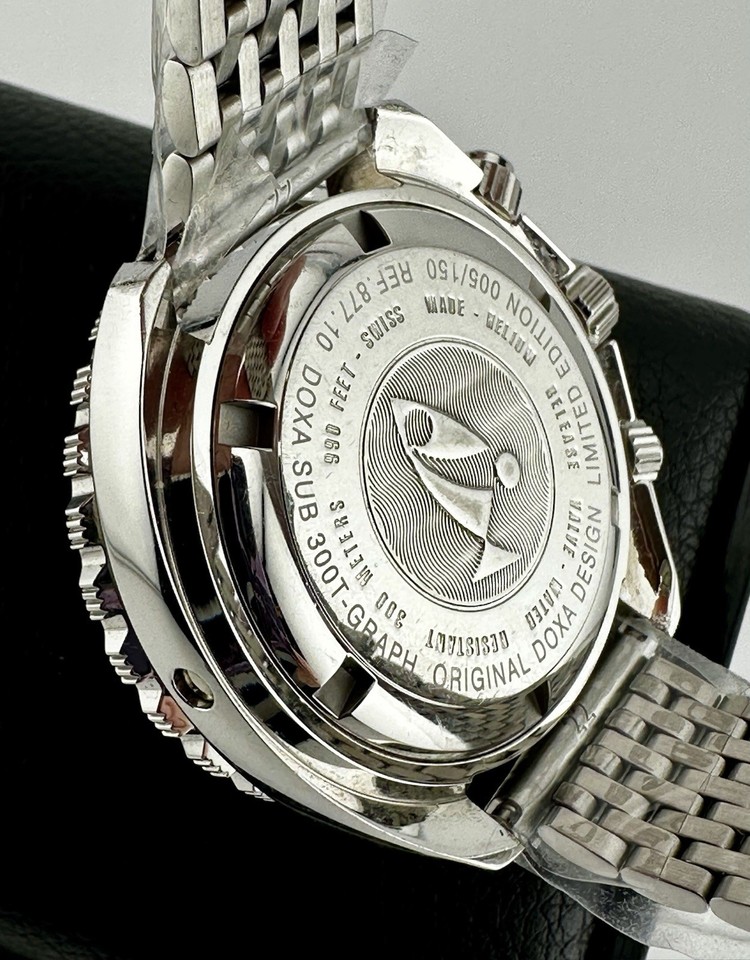 DOXA SUB 300T-Graph SHARKHUNTER Limited Edition 150 Pieces 44mm VERY ...