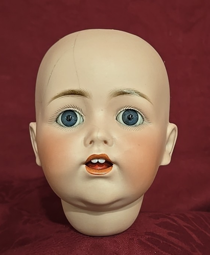 Large Antique German Bisque Doll Head Kestner 257 | eBay