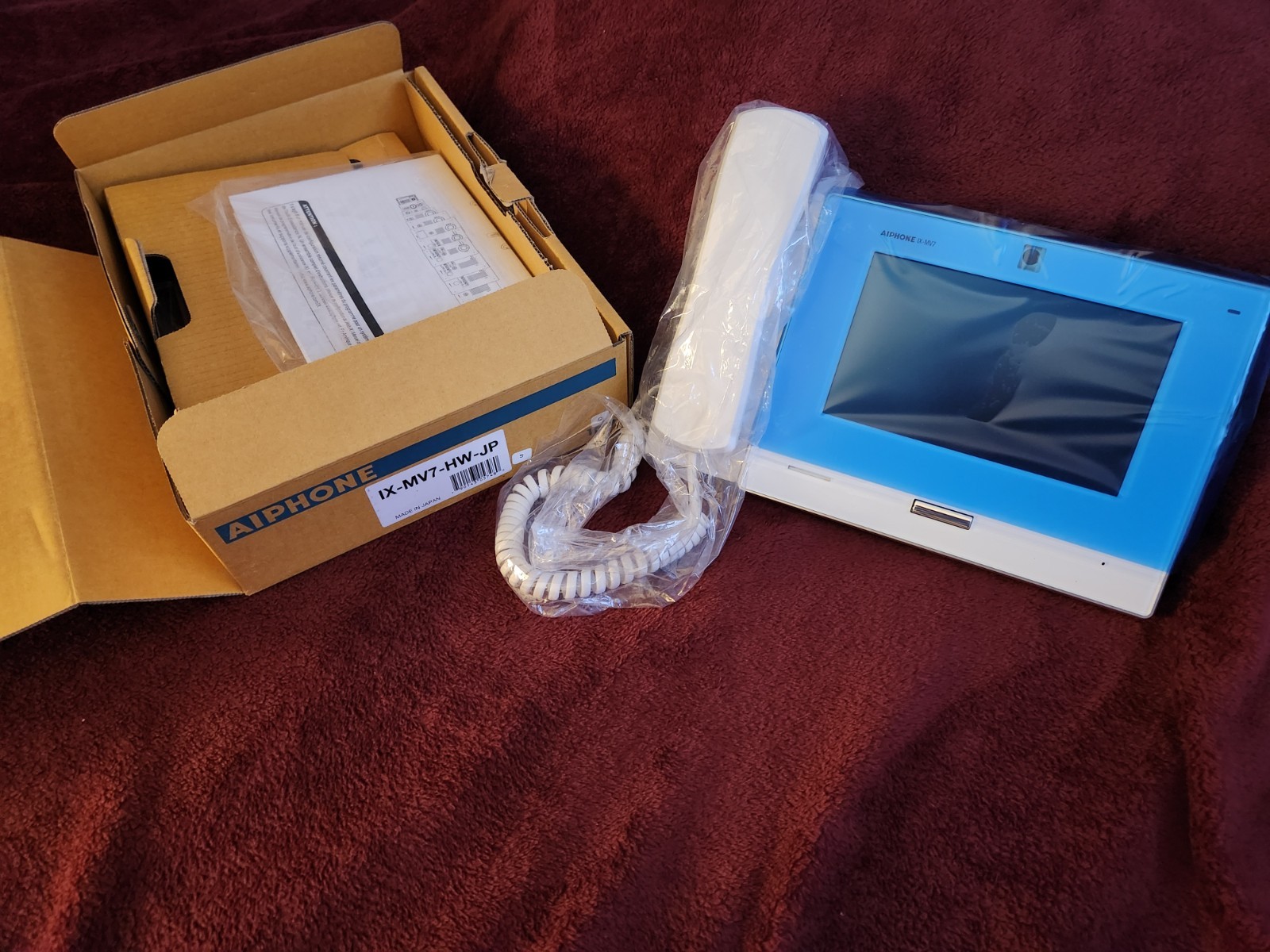 NEW Aiphone IX-MV7-HW-JP Video Master Phone Station (White) | eBay