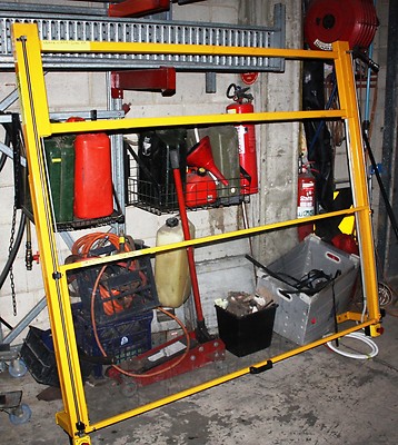 Milling Machine Guard, for combination vertical and horizontal milling ...