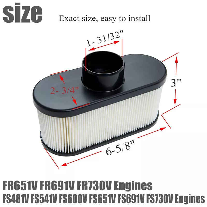 Air Oil Filter for Kawasaki FR651V FR691V FR730V FS481V FS541V FS600V ...