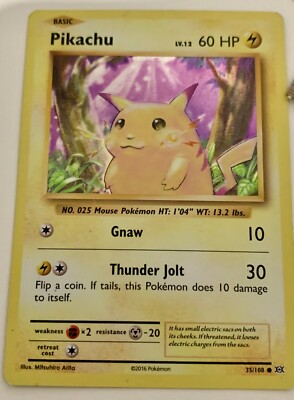 Pikachu 2016 real shiny Pokemon card | eBay Australia