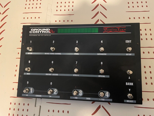 Voodoo Lab Ground Control Pro MIDI Foot Controller w/Power Supply | eBay