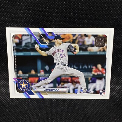 2021 TOPPS TYLER IVEY RC HOUSTON ASTROS Rookie #US274 | eBay