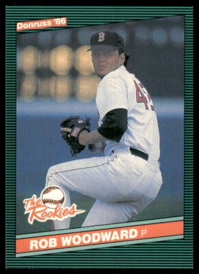 1986 Donruss The Rookies #53 Rob Woodward Boston Red Sox | eBay