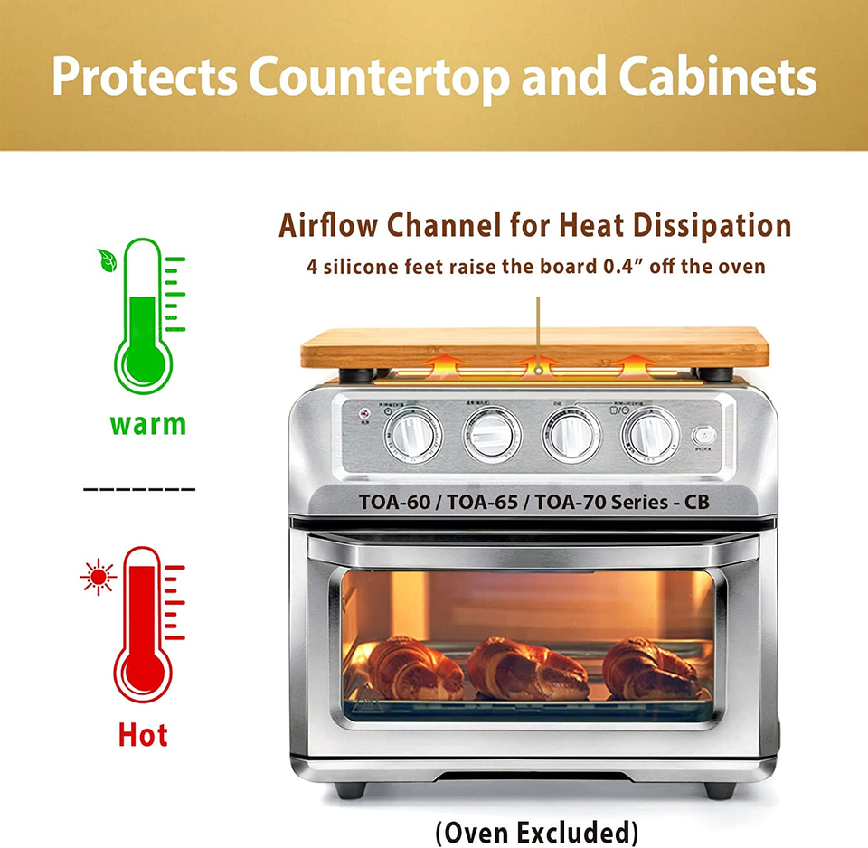 Cutting Board Compatible with TOA-70/TOA-65/TOA-60 Series Air Fryer ...