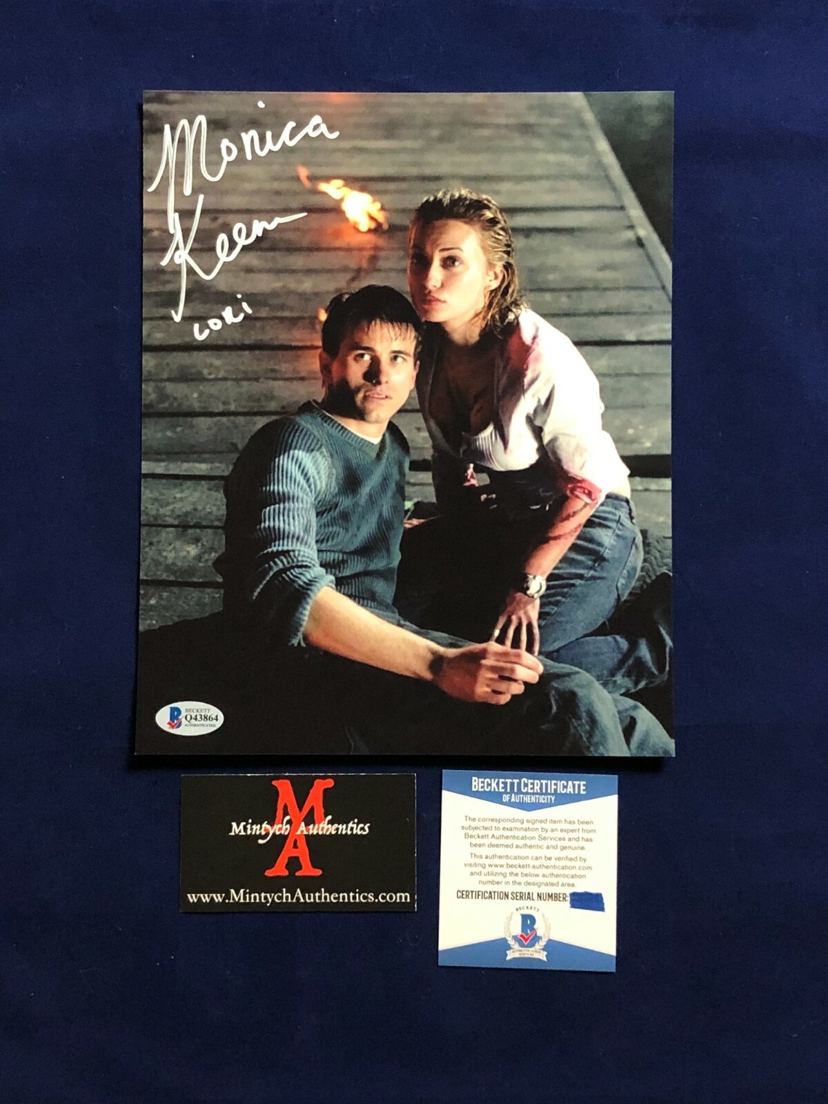 MONICA KEENA AUTOGRAPHED SIGNED 8x10 PHOTO! FREDDY VS JASON! BECKETT ...