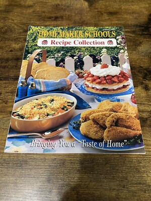 Vintage 1997 Homemaker Schools Recipe Collection Cookbook Recipes Cook ...