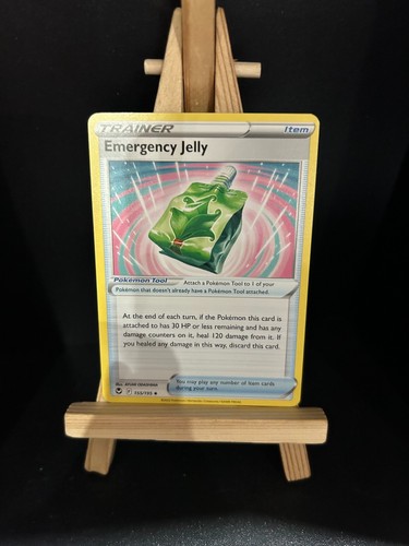 Emergency Jelly 155/195 Pokemon Karte TCG aus Silberne Sturmwinde EN ...