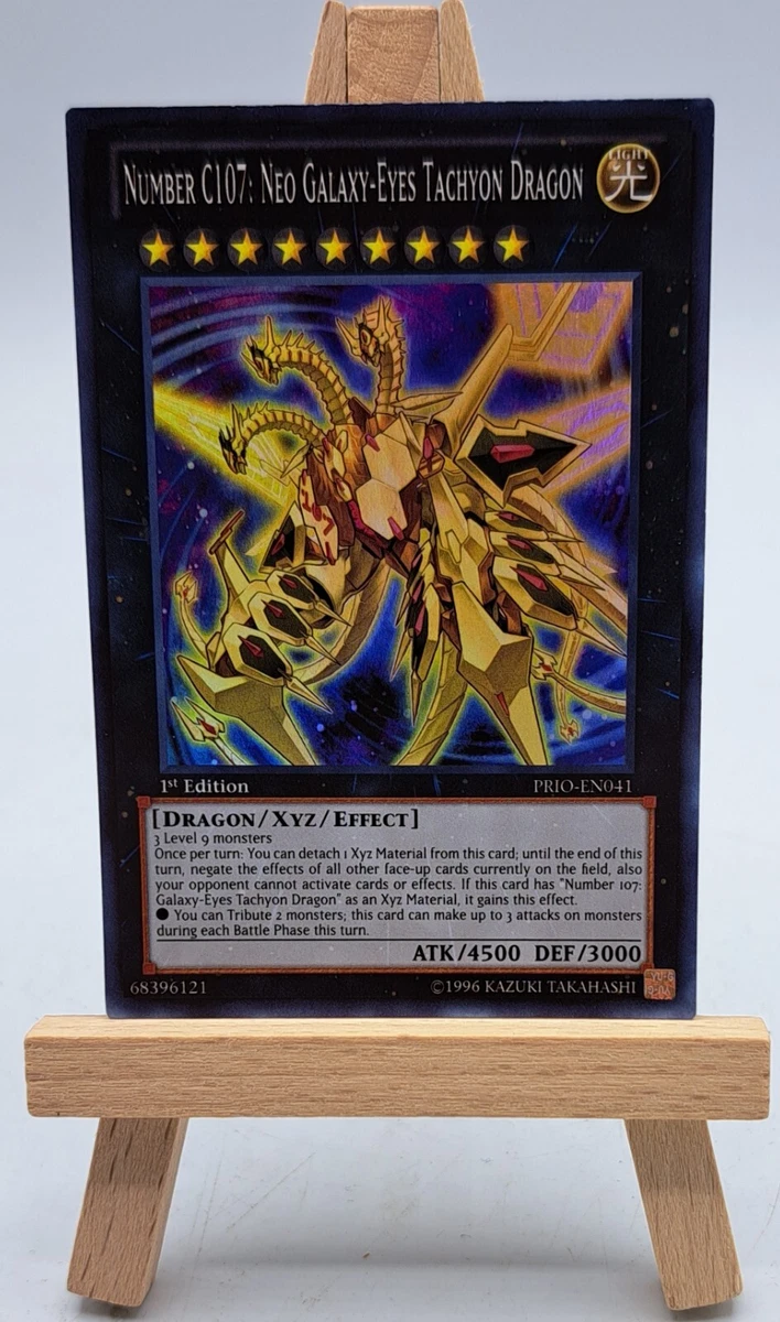 Number C107 Neo Galaxy Eyes Tachyon Dragon Card