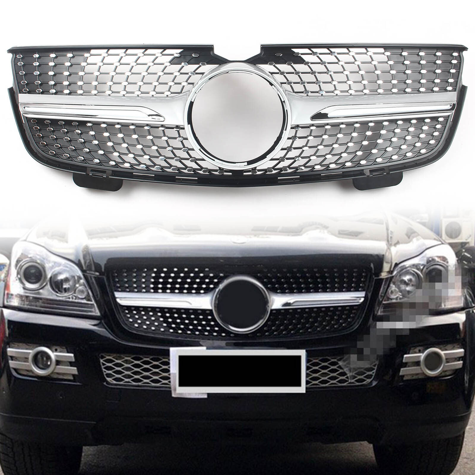 2007-2012 Mercedes Benz X164 GL Class GL450 2010-2012 GL350 Front ...
