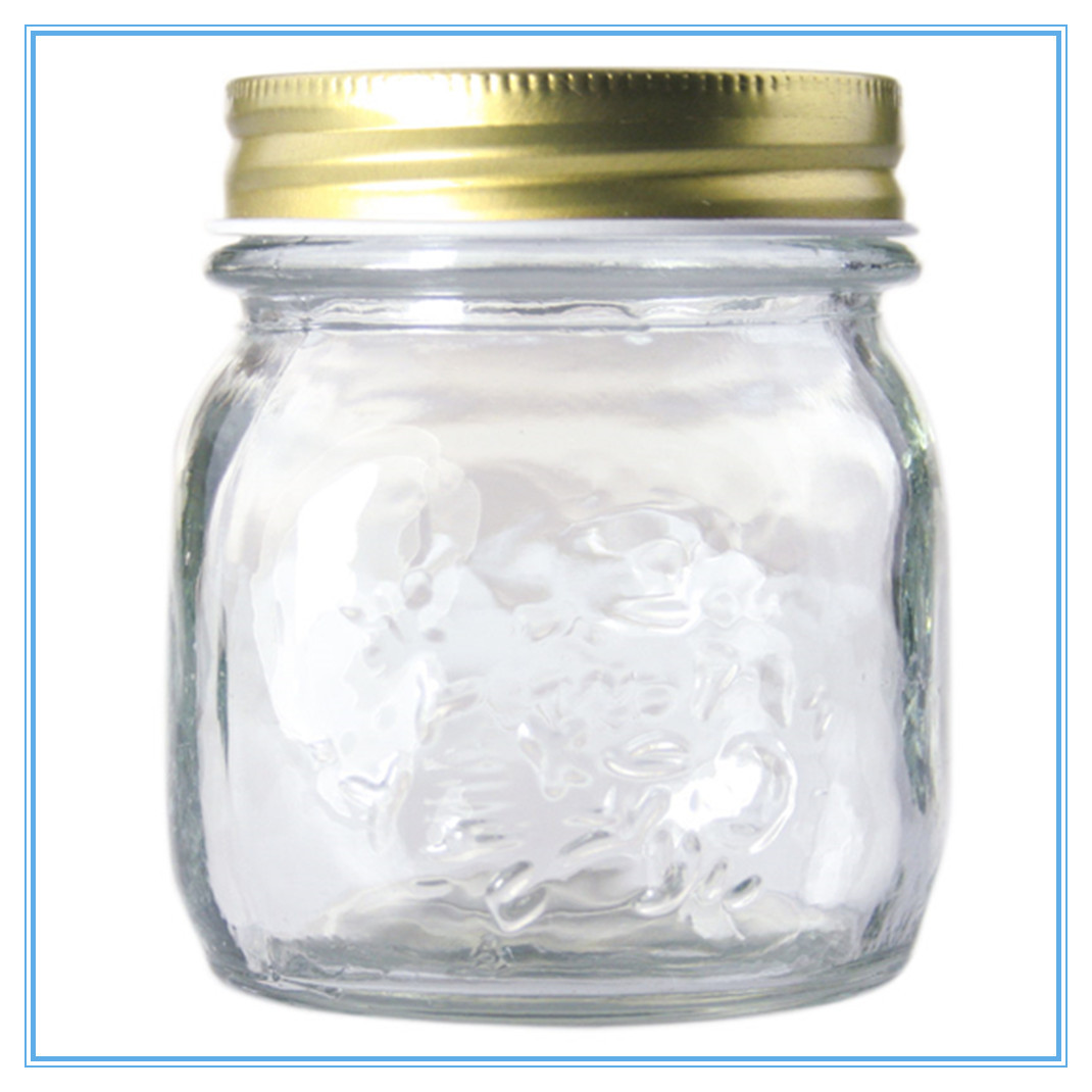 24 x 300 ml Mini Small Glass Jars Conserve Jam Food Favors Lolly Jar ...