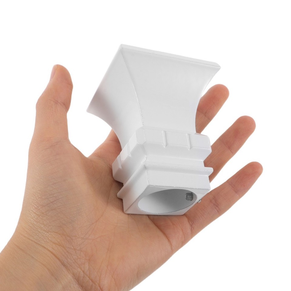 Wrought Iron Curtain Rod Head Pole End Plug Caps Decorative Finals ...