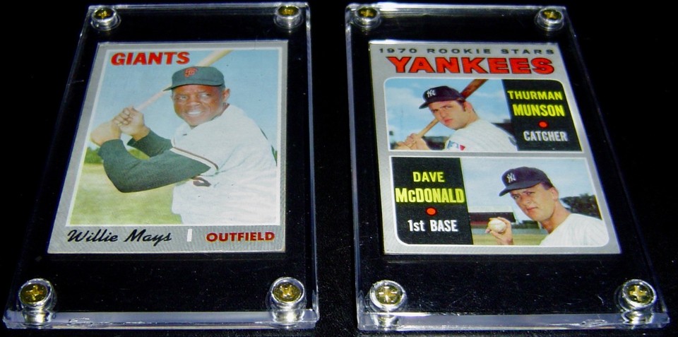 SEPTEMBER SALE! 1970 TOPPS BASEBALL COMPLETE SET 720 CARDS EX-NM SHEETS ...