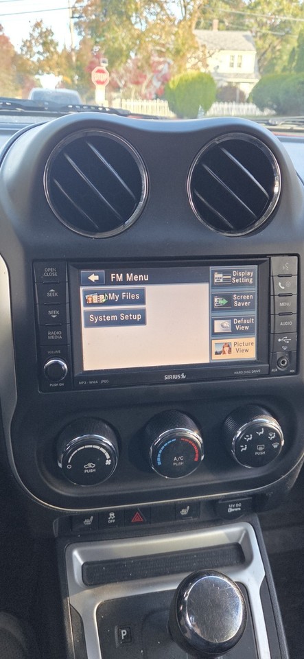 2007-14 CHRYSLER JEEP DODGE SIRIUS XM SAT Radio AUX CD DVD Player MP3 ...