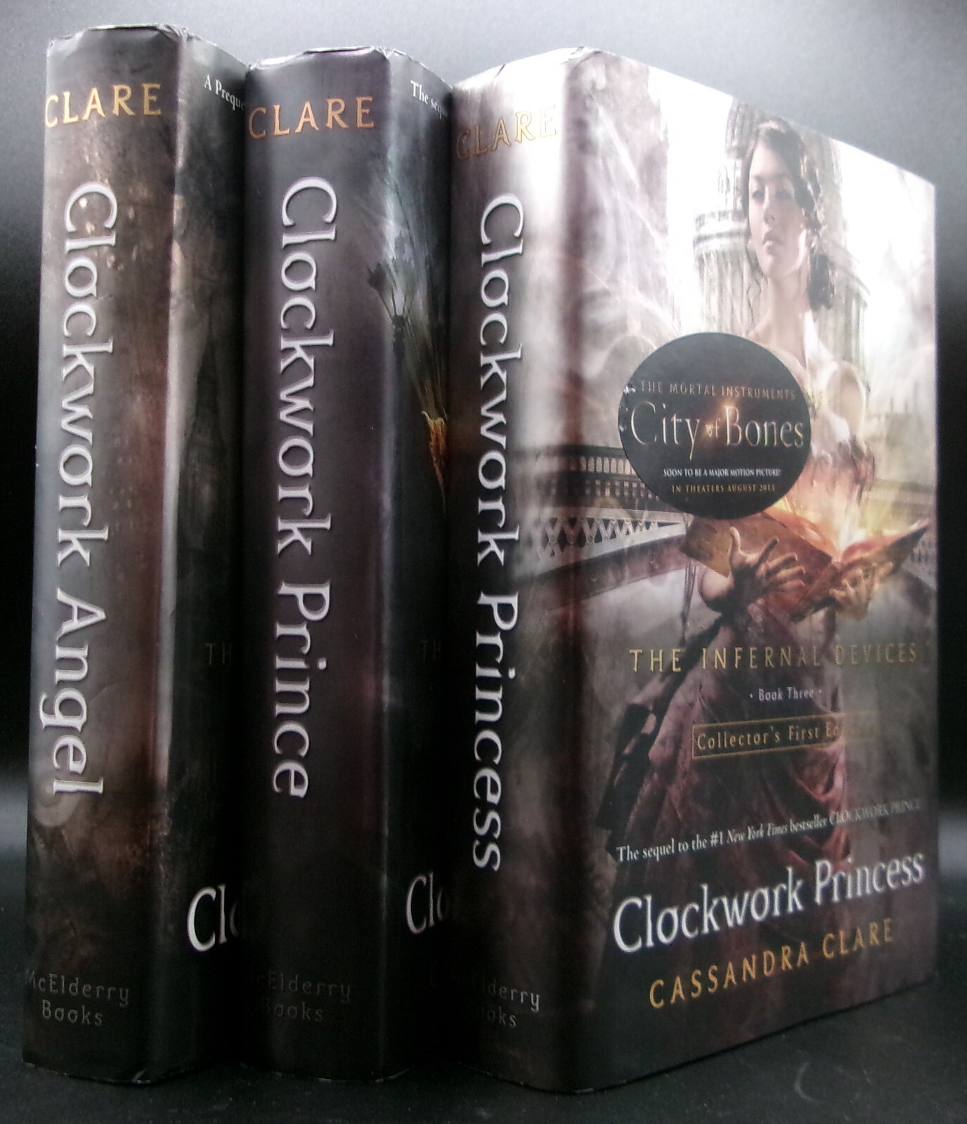 Cassandra Clare INFERNAL DEVICES Trilogy First editions 3 Book Set DJ ...