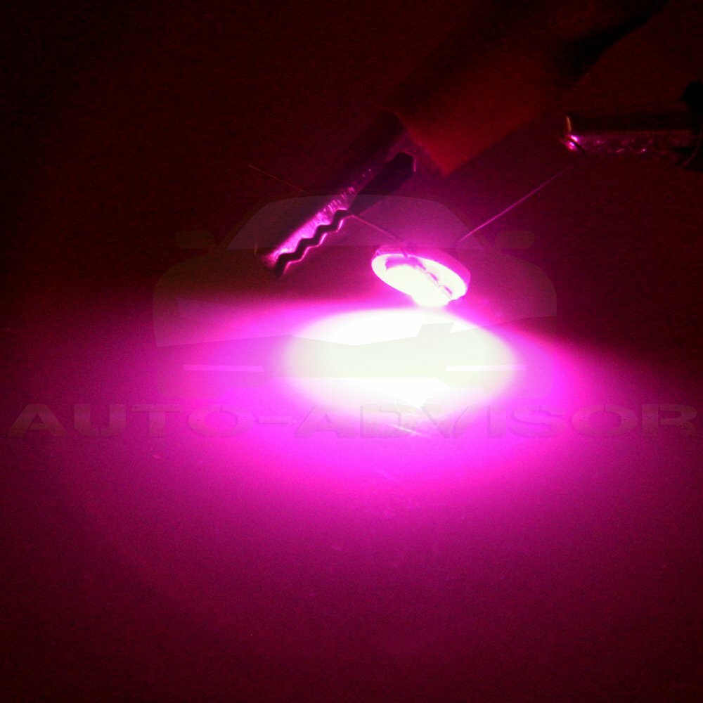 100x 4.7mm Purple 3SMD LED Bubls For GM Chevy Instrument Cluster ...