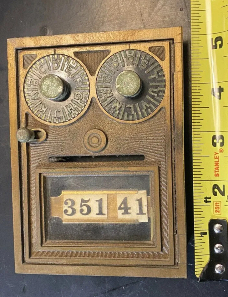 (30) Thirty Of VINTAGE POST OFFICE DOORS AND FRAME 50'S-60'S | eBay