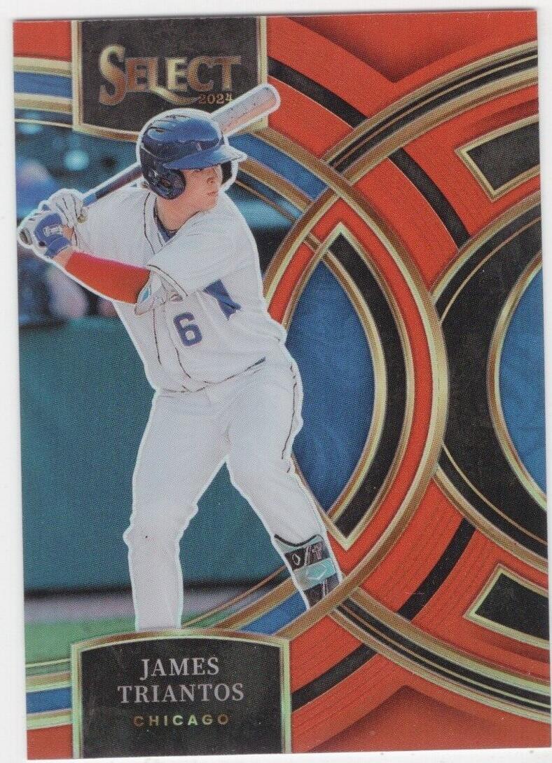 2024 Panini Select - Premier Level James Triantos #71 Orange Prizm /49 ...