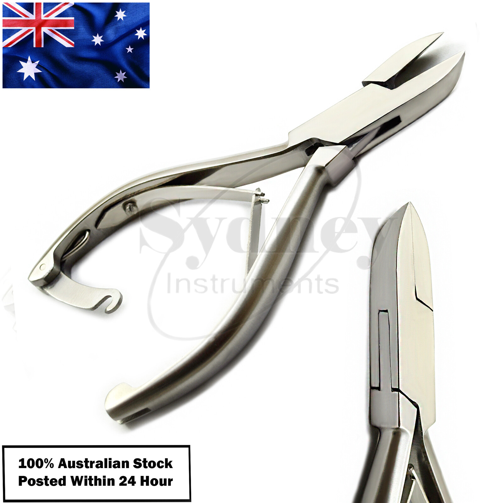 Professional Toe Nail Side Cutter 14cm Manicure Podiatrist Clipper ...