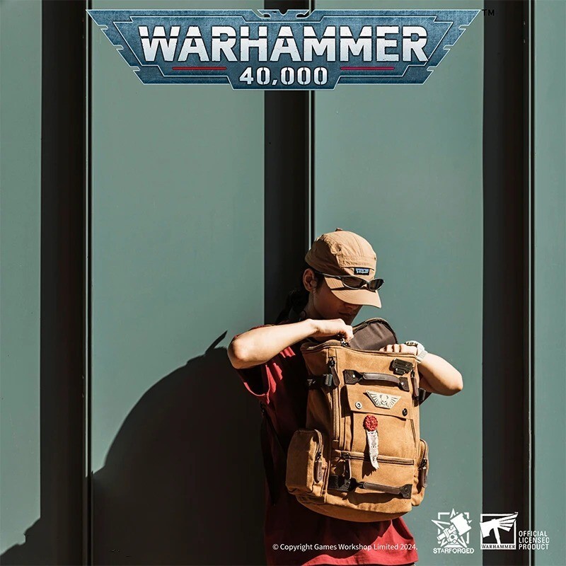 Games Workshop 40K Astra Militarum Official Warhammer 40,000 Backpack ...