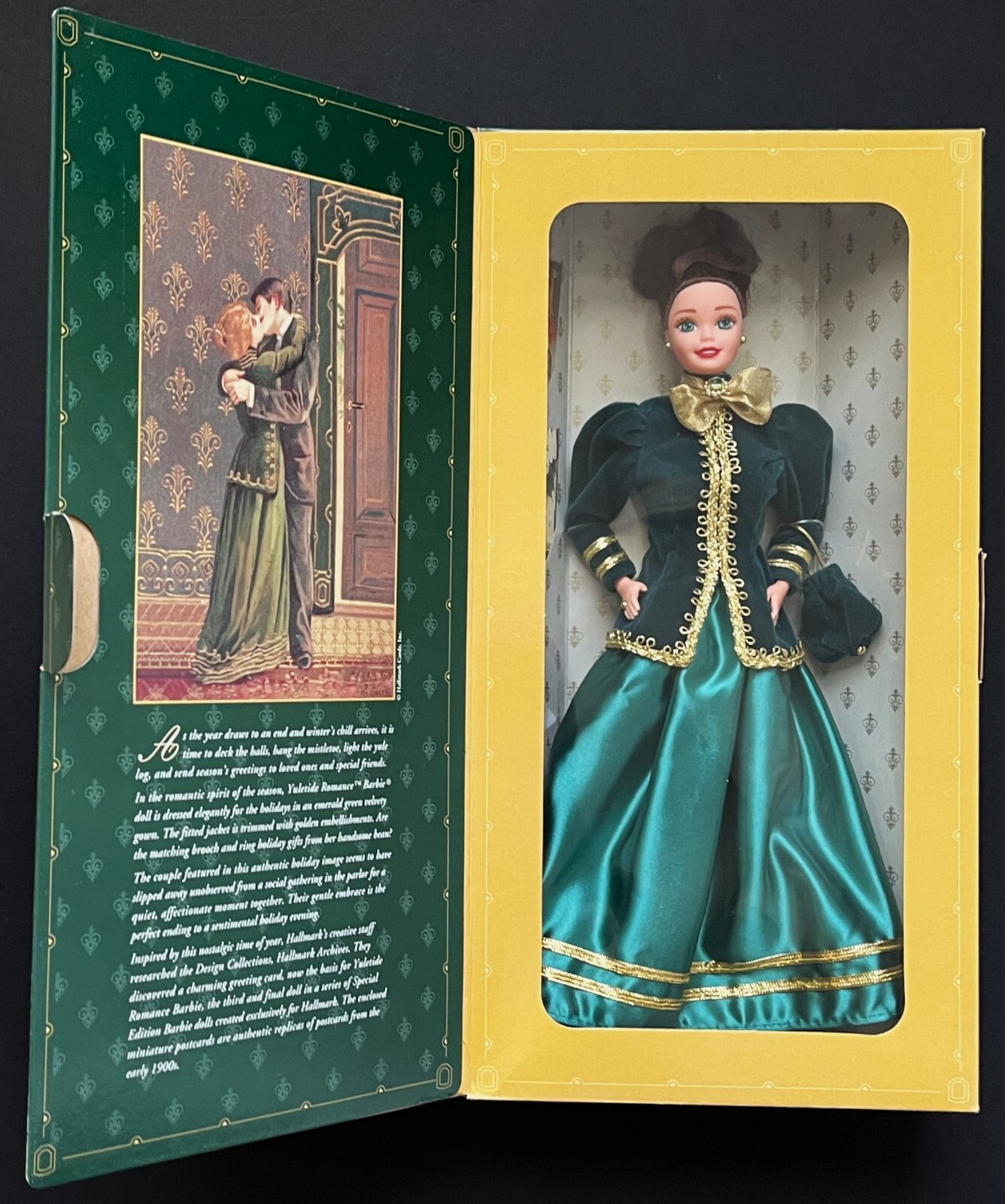 1996 Mattel Hallmark Special Edition Yuletide Romance Barbie #15621 ...