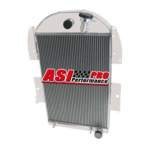3 ROW ALUMINUM RADIATOR fits 1934-36 CHEVY MASTER / DELUXE /PICKUP ...