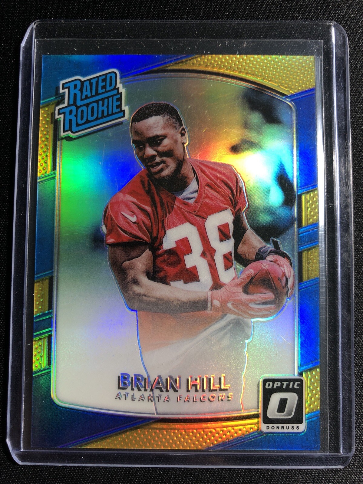 2017 Panini Donruss Optic Brian Hills Rated Rookie GOLD Prizm #02/10 RC Wyoming | eBay